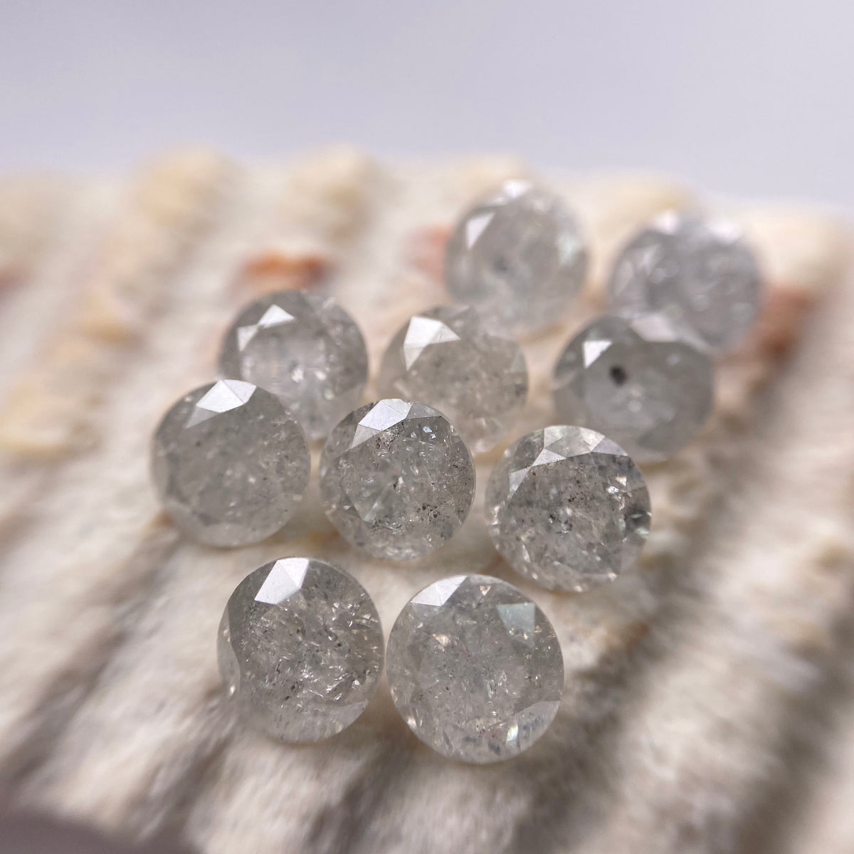 Loose Round Diamonds Parcel 7.00cttw 10pc 5.50mm